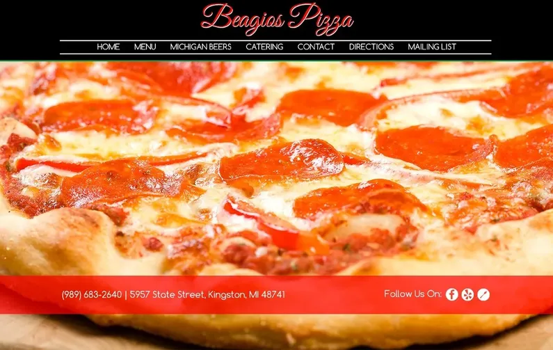 Beagio's Pizza Of Kingston in Kingston, MI | Toast