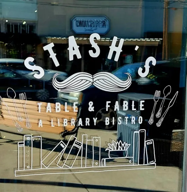 Stash's Table & Fable - A Library Bistro - 212 South Bois D Arc Street ...