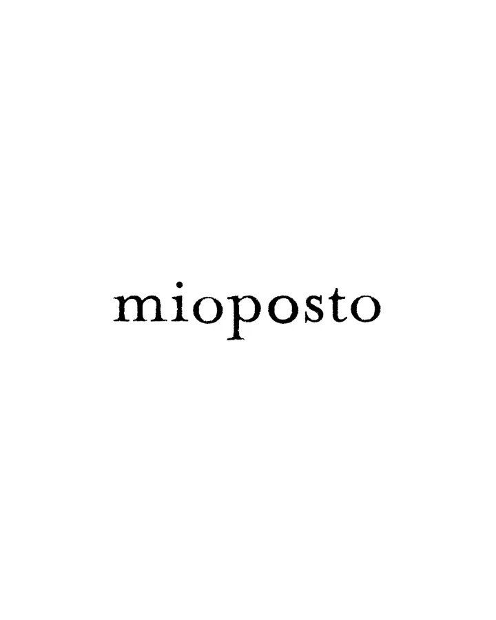 Mioposto Admiral - Mioposto Admiral | Toast