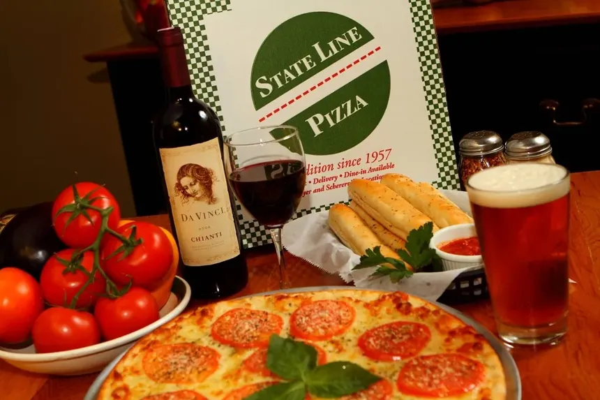 State Line Pizza Dyer - Lg Deep Dish